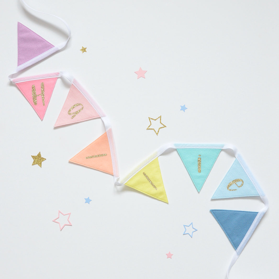 Personalised Bunting and Nursery Decorations – Styled To Sparkle