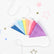 Pastel Rainbow Bunting - Pastel Girl's Decorations – Styled To Sparkle