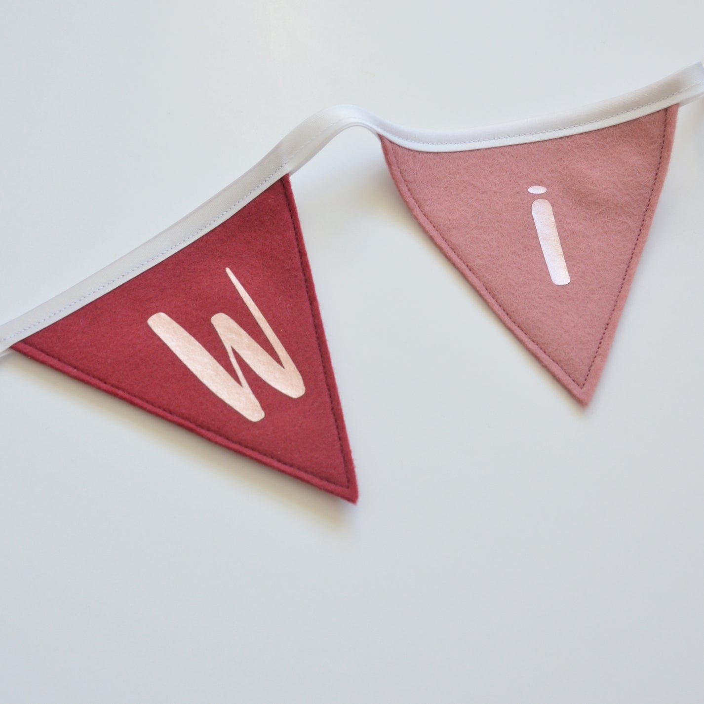 Personalised Neutral Boho Nursery Girl's Bunting – Styled To Sparkle